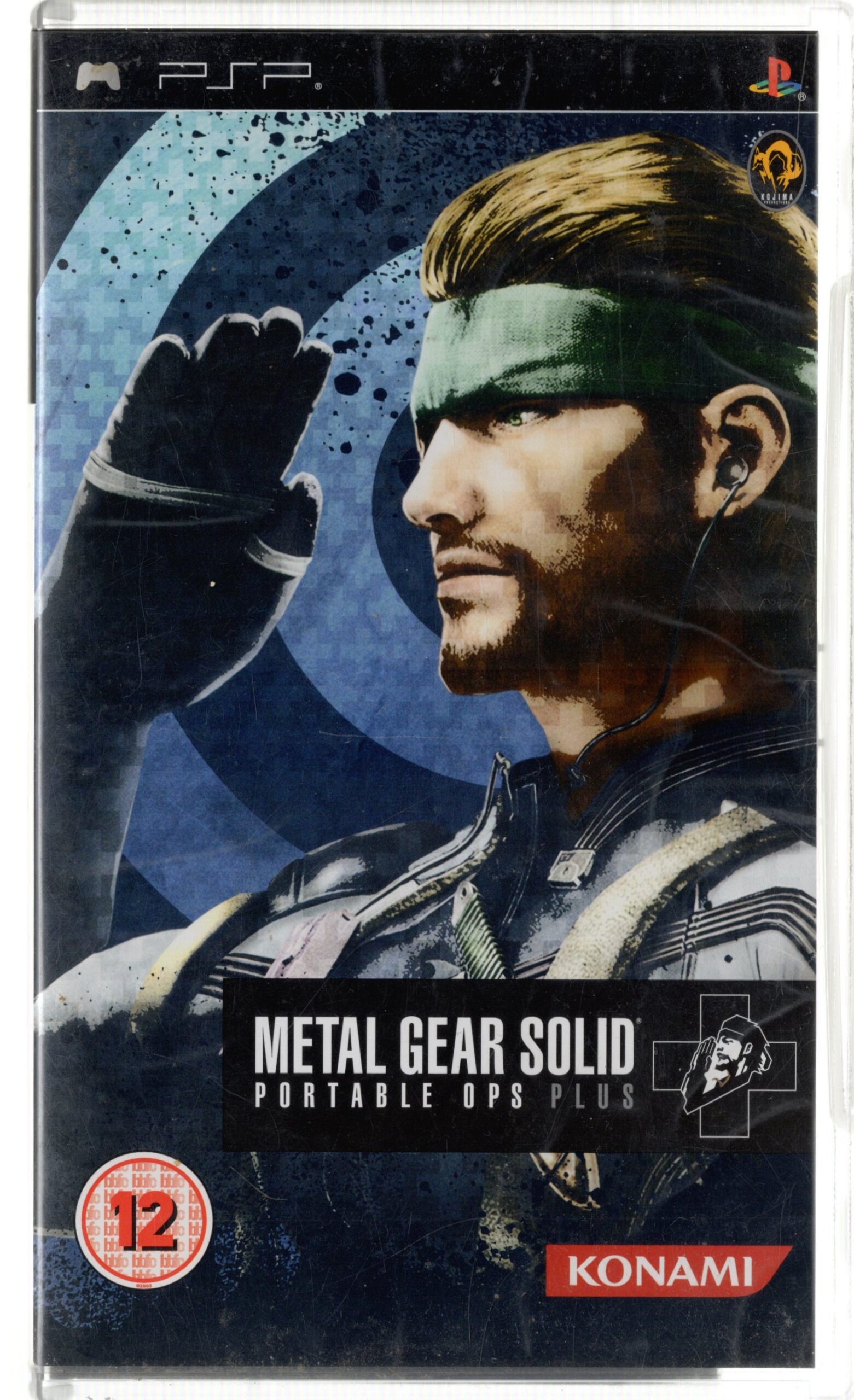 PSP: Metal Gear Solid - Portable Ops Plus [PAL] (Broken Shell ...