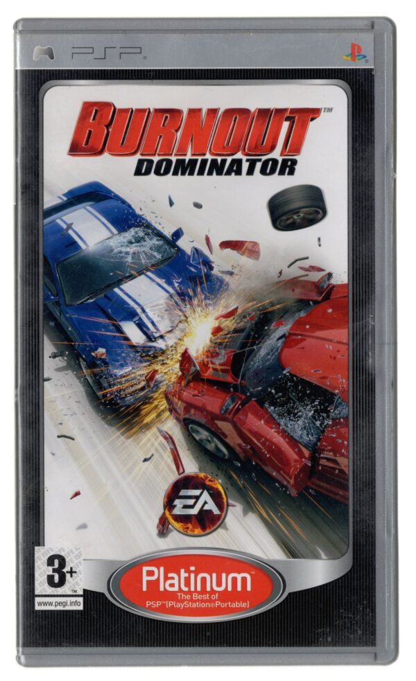 PSP: Burnout - Dominator [Platinum] (Complete) (GOOD)